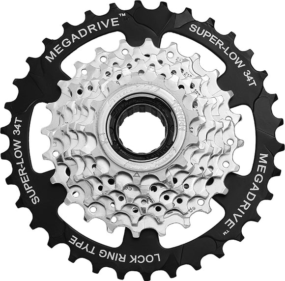 SunRace MFM4S - 7-Speed 13-34T Zinc Black Freewheel – RUK-BIKES