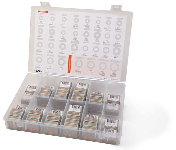 Cema Assorted Chrome Steel Bearing Tray (50pcs) – RUK-BIKES